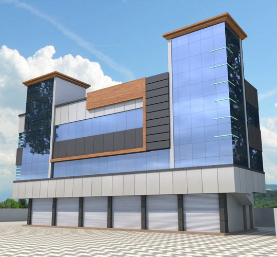 Pari Acp Cladding work